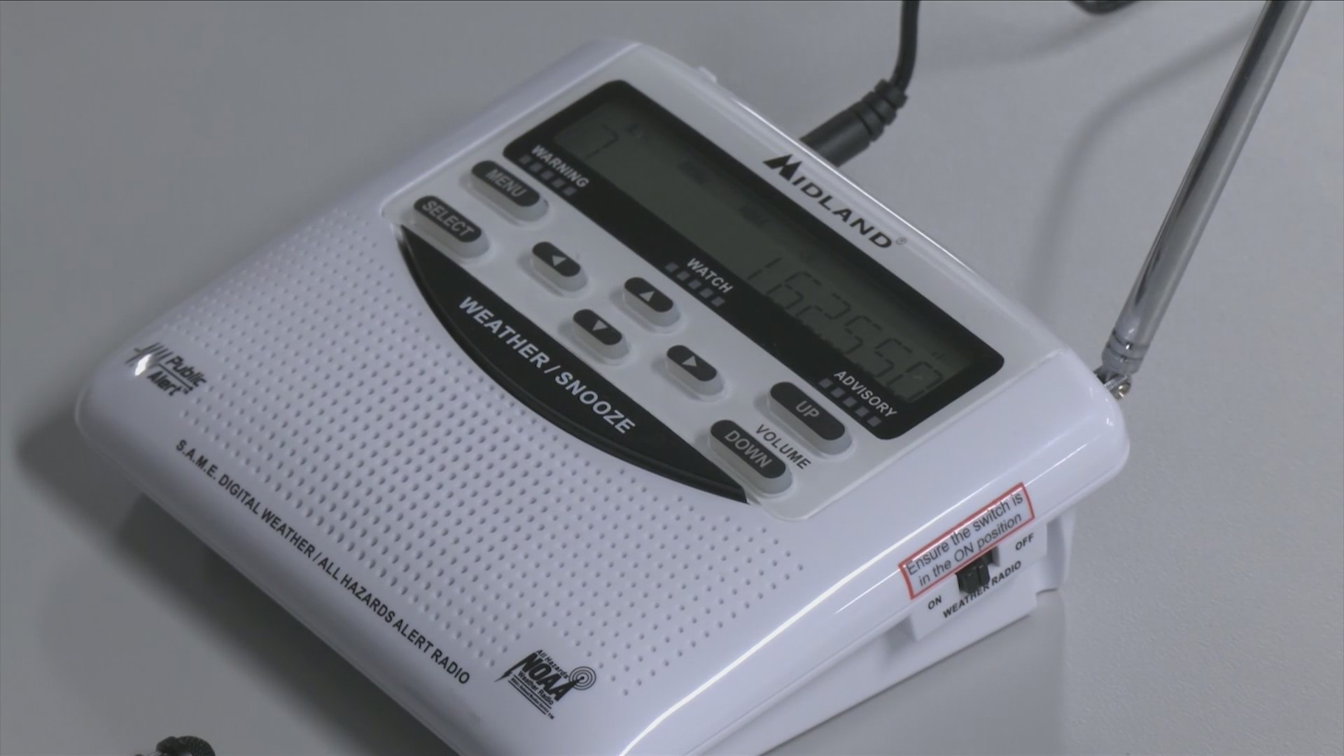 Weather alert system under maintenance by NWS