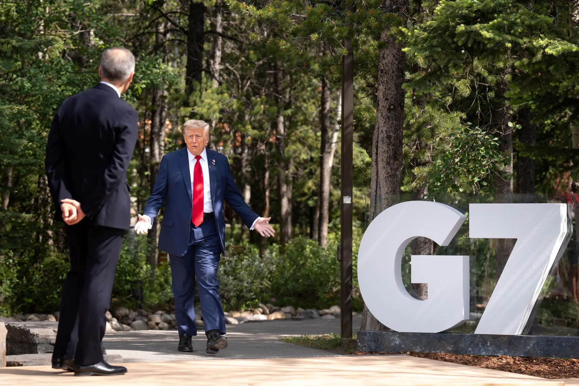 G7 leaders try to salvage their summit after Trump's early exit ...