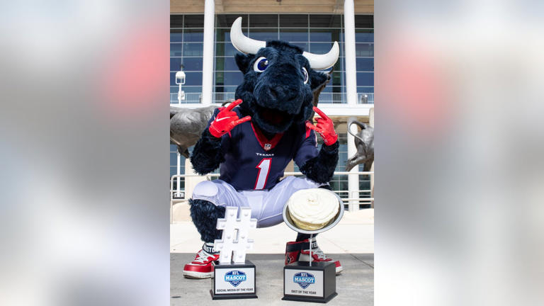 Houston Texans' mascot Toro to be inducted into the mascot Hall of Fame