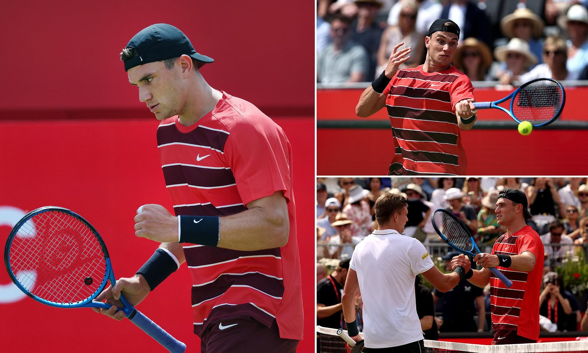 Jack Draper begins Queen's campaign with a crushing win over Jenson ...