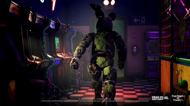 Springtrap slashes his way to Dead by Daylight x Five Nights at Freddy ...