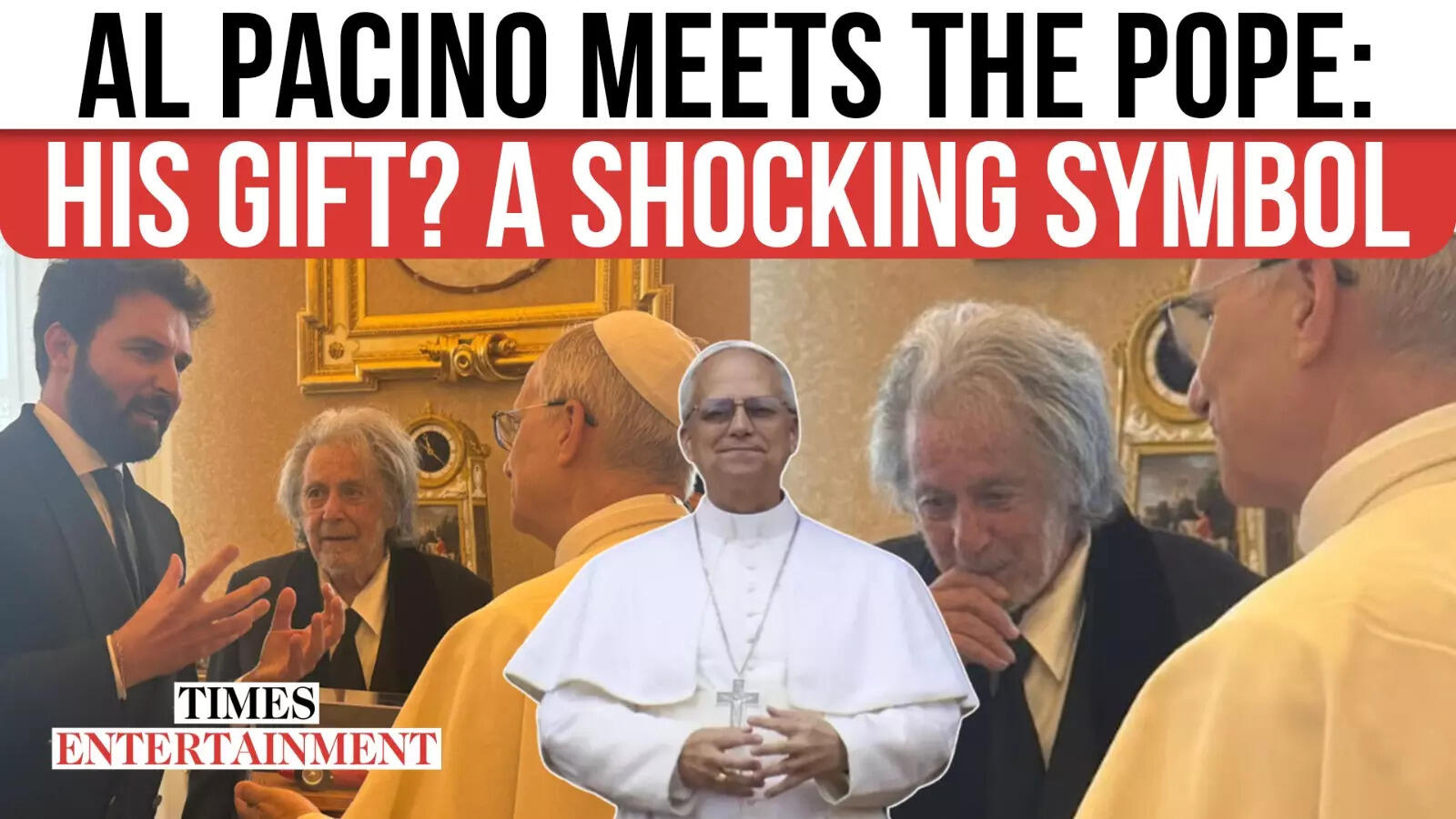 Al Pacino Meets Pope Leo And Brings a SYMBOLIC Gift Amid 'Maserati ...