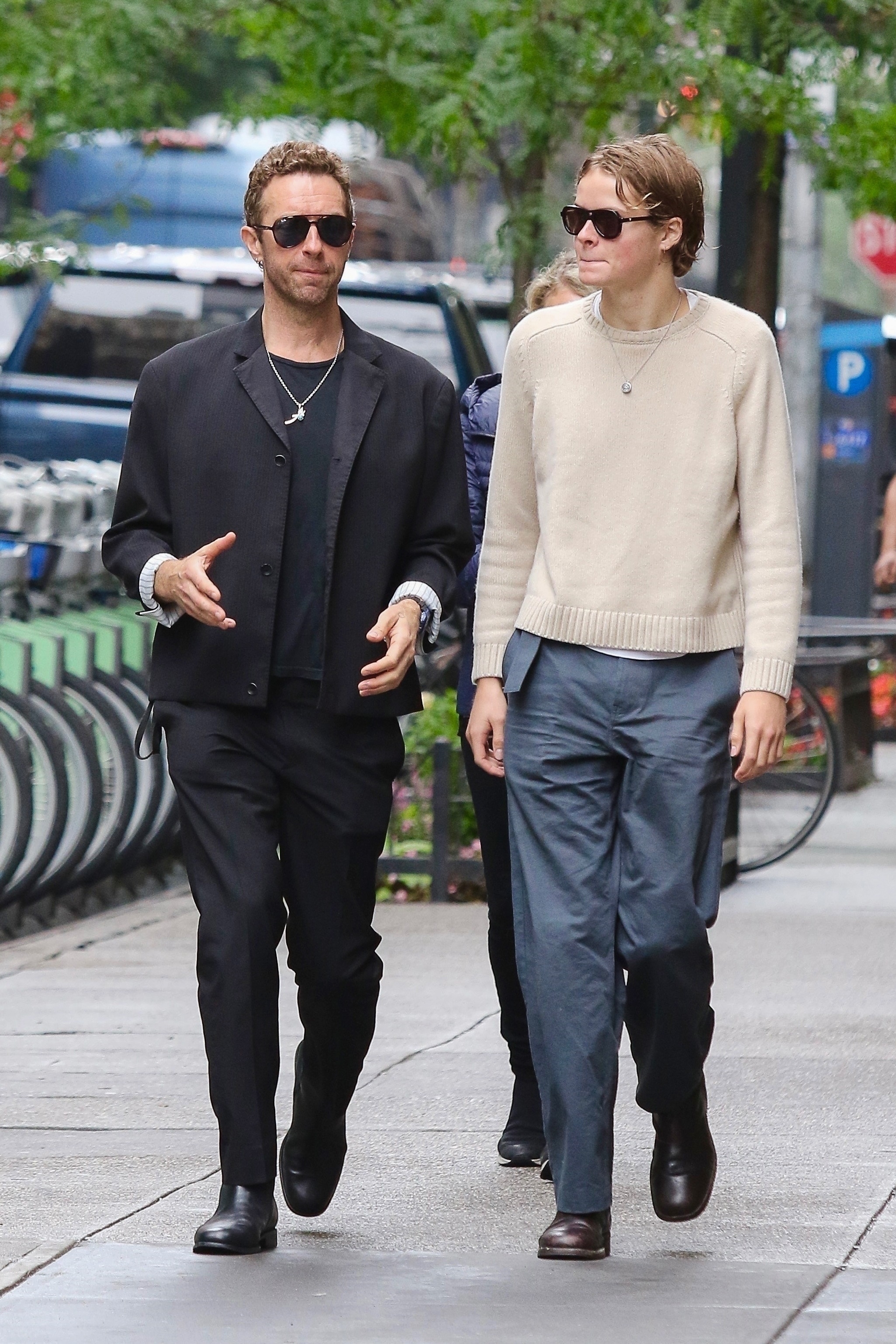Chris Martin steps out with look-alike son Moses for Father’s Day after ...