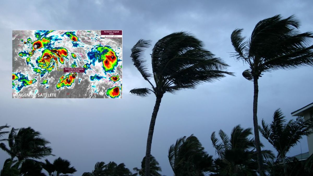 ¡Tormenta Tropical Erick se acerca a México! Confirman cuándo y dónde ...