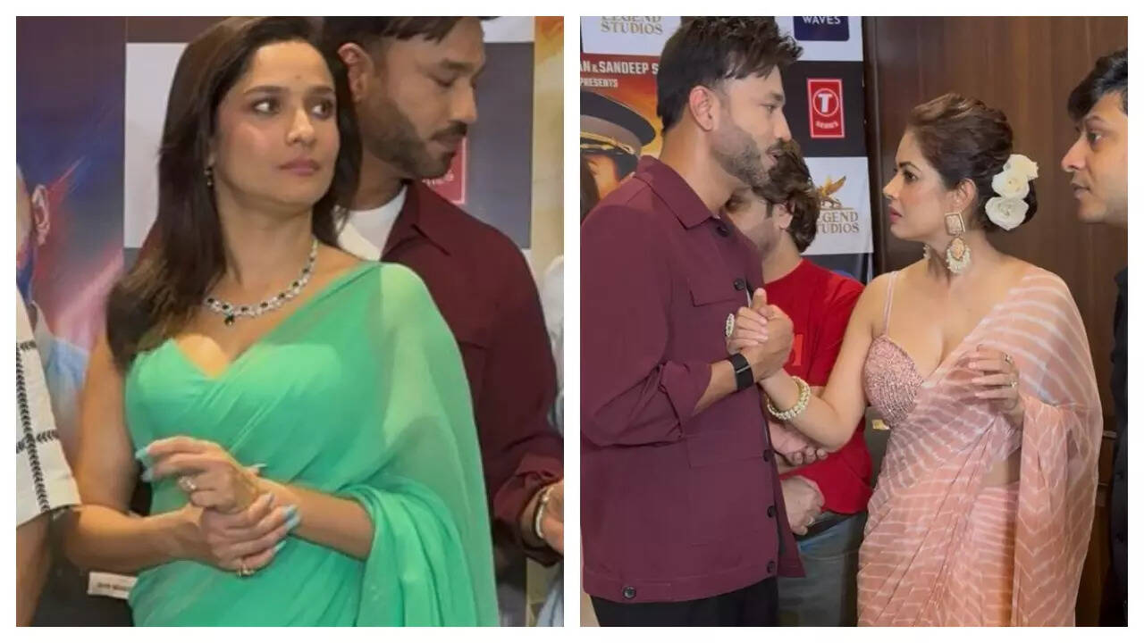 Ankita Lokhande's reaction video of husband Vicky Jain holding Meera ...