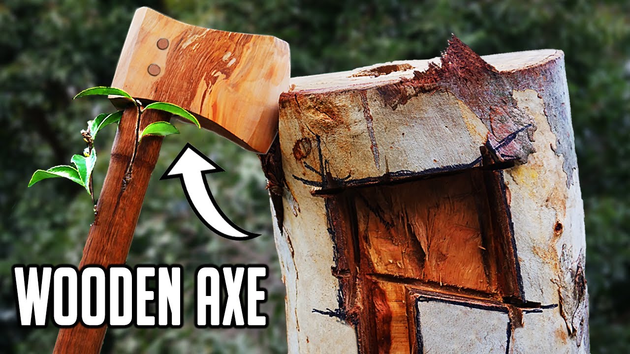 Watch me use a tree as a tool!