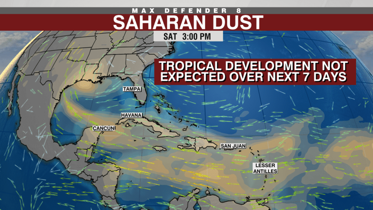 Atlantic tropical conditions continue quiet trend | Tracking the Tropics