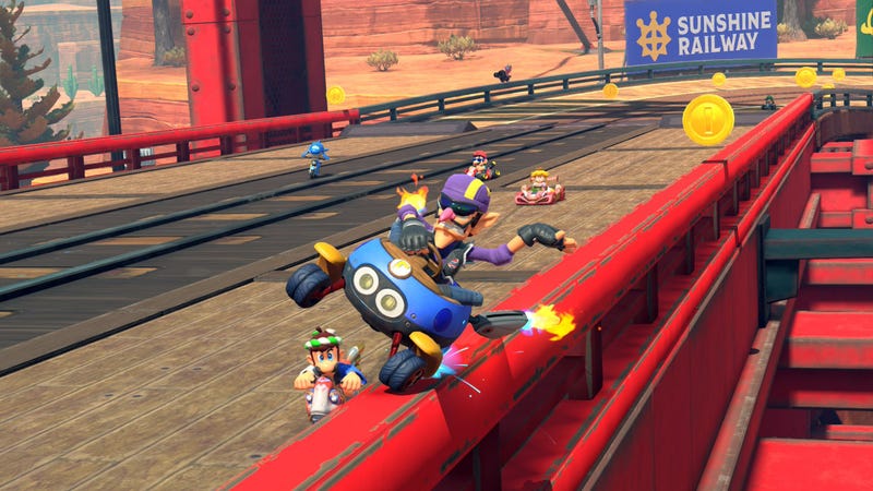 Mario Kart World Is More Fun When You're Grinding Rails And Riding Walls