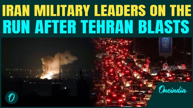 Tehran In CHOAS: Iran's Military Command On The Run After Israeli ...