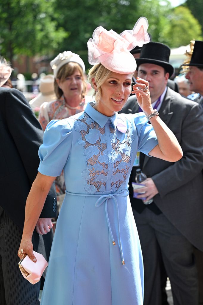 Zara Tindall looks sun-kissed in A-line dress for family reunion