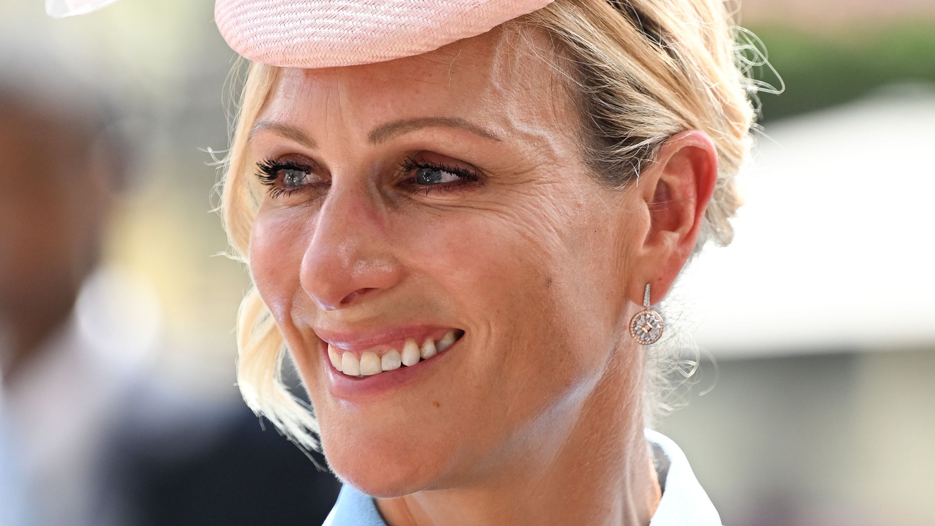 Zara Tindall looks sun-kissed in A-line dress for family reunion
