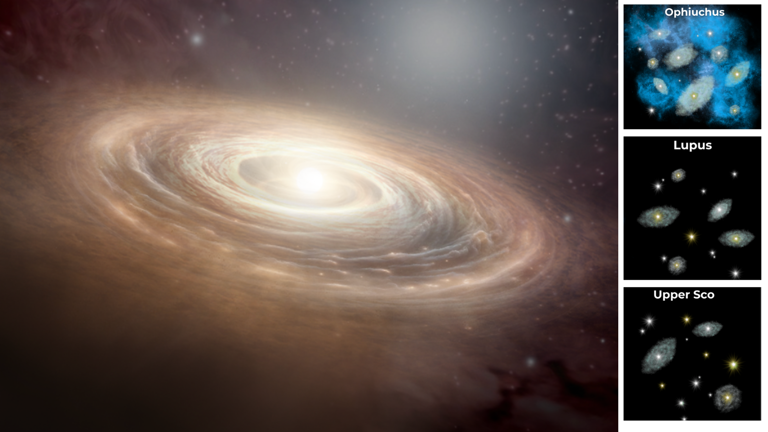 How do baby planets grow? Study of 30 stellar nurseries sheds new light