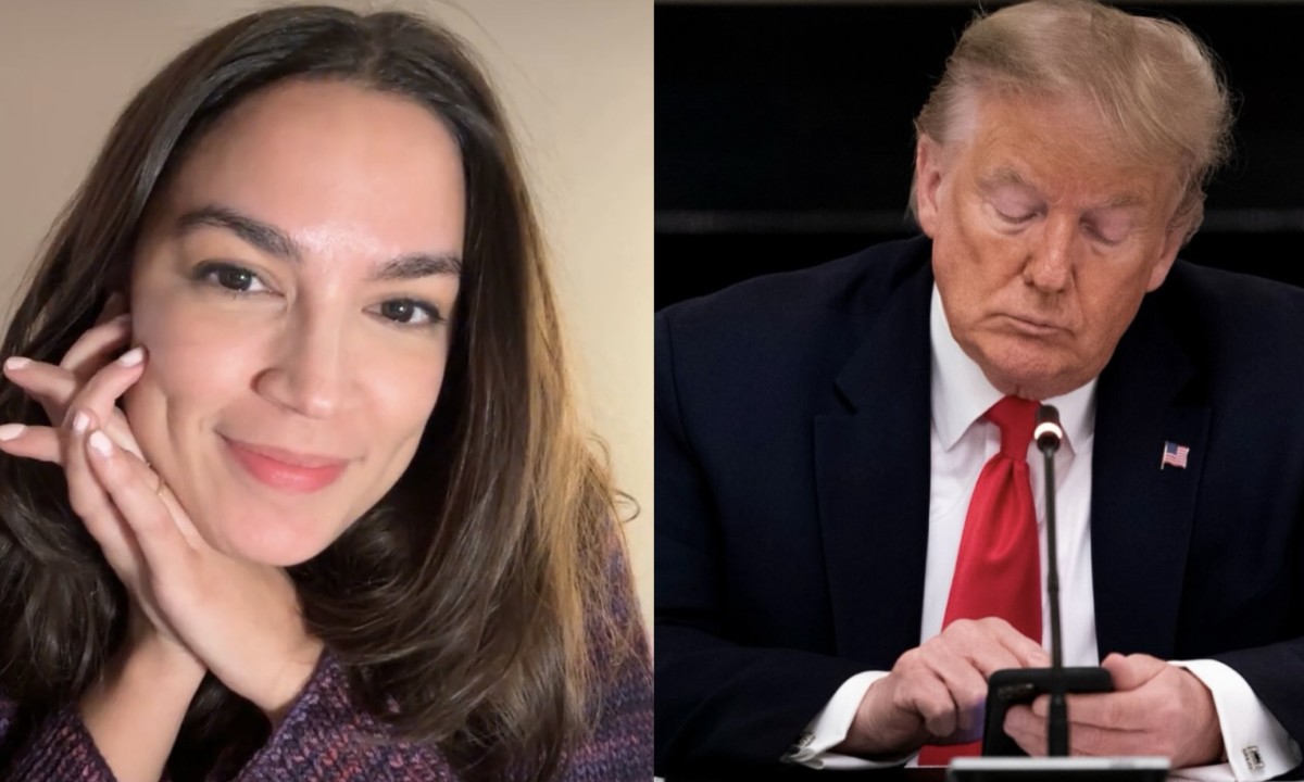 Trump Fundraises Off Attacks on AOC, Ilhan Omar, and Rashida Tlaib