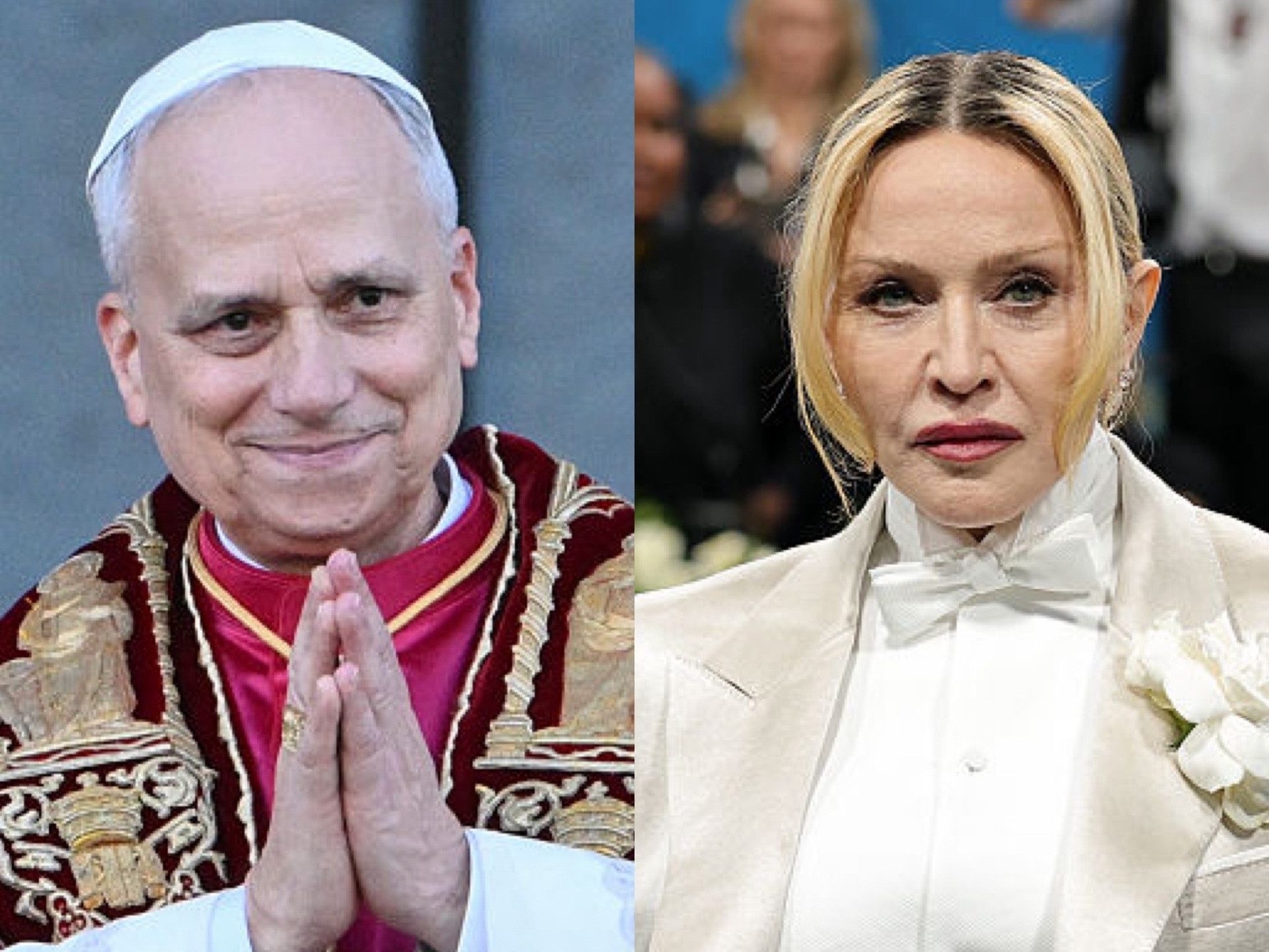 Pope Leo related to Madonna, Justin Bieber and Justin Trudeau