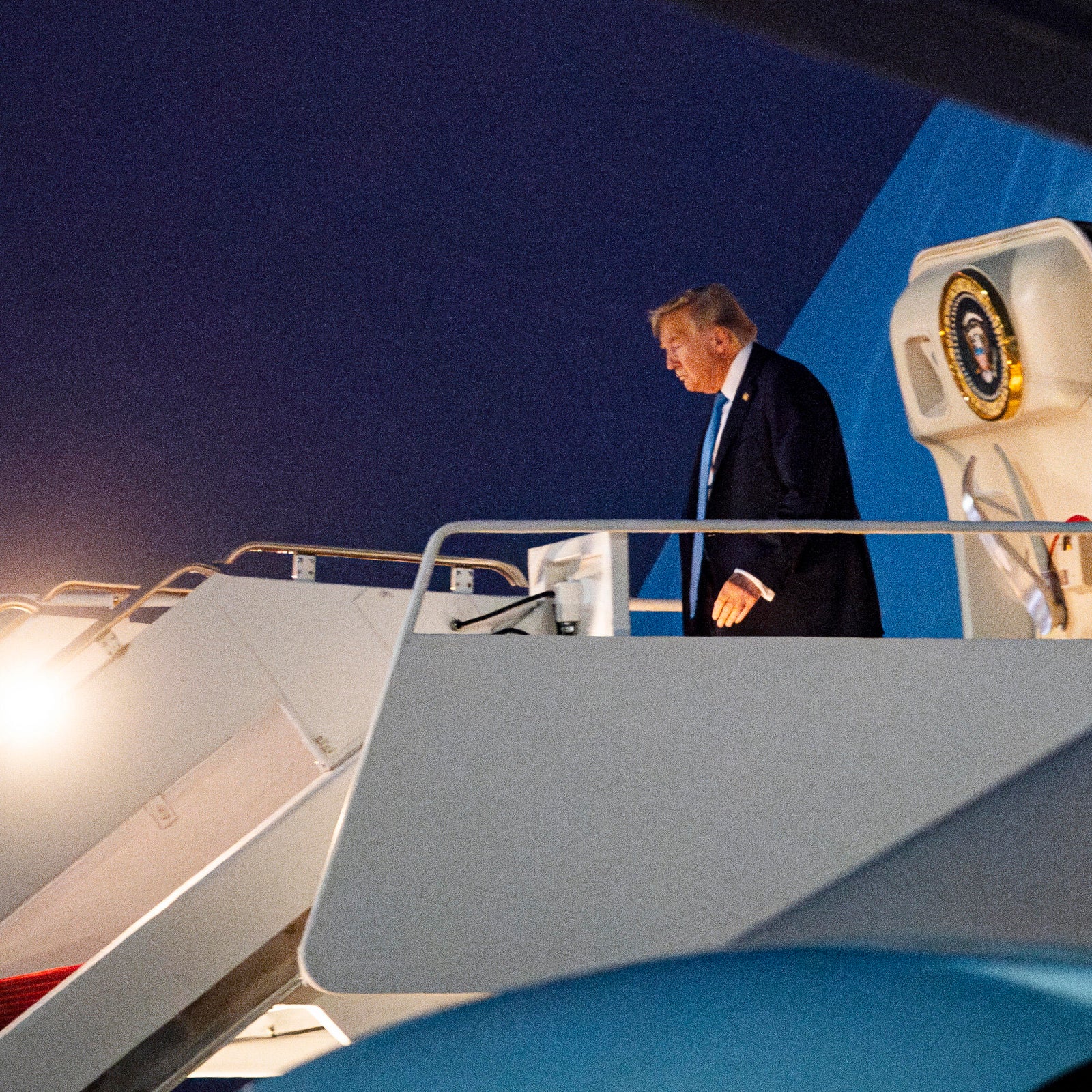 Trump's claim of "control of the skies over Iran" raises questions about U.S. role