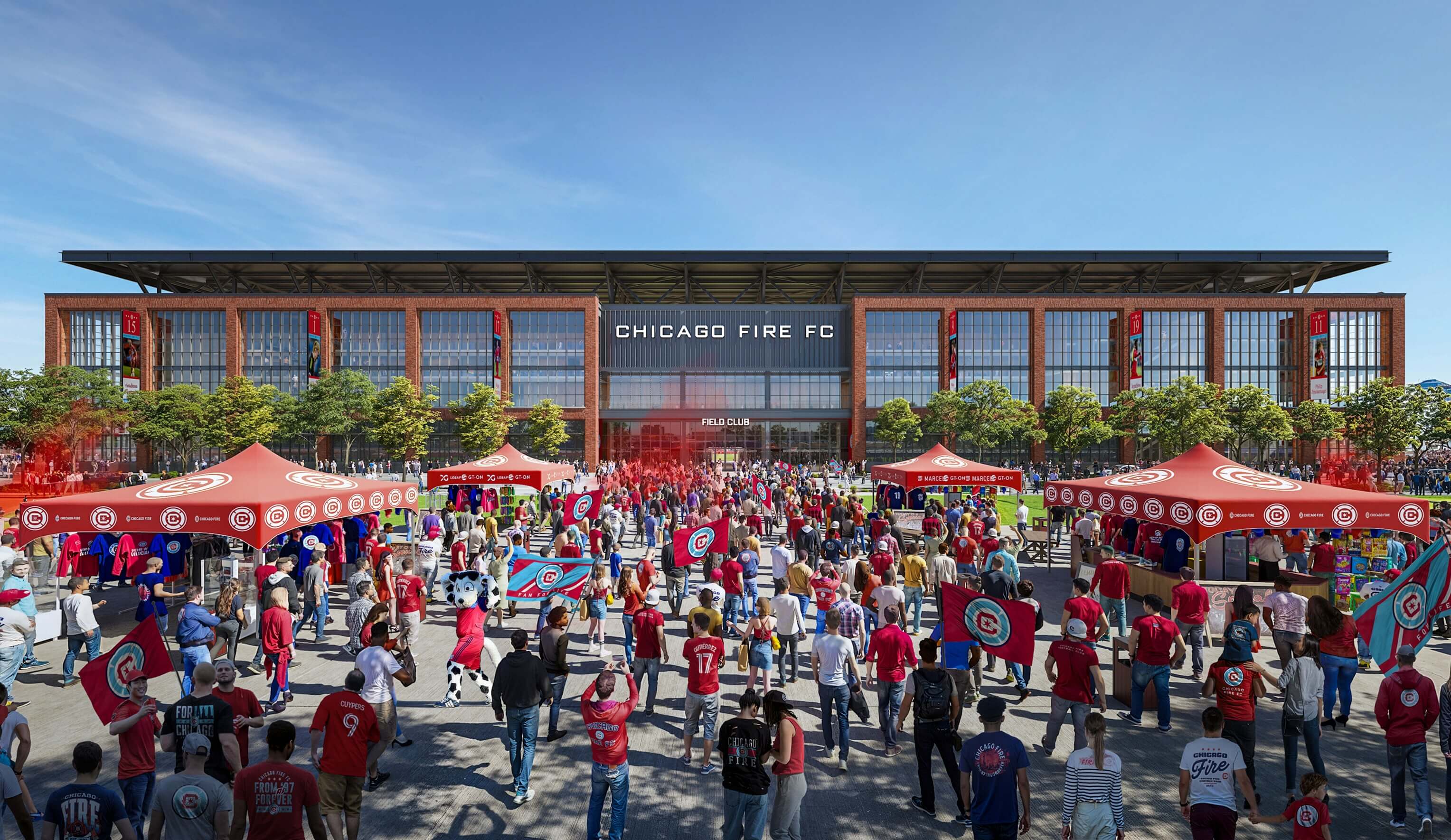 Chicago Fire shares images of new stadium