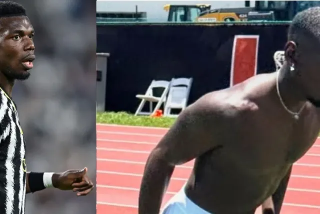 Paul Pogba presume de su estado físico mientras se alista para volver a ...