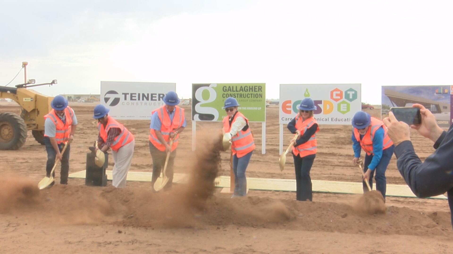 ECISD breaks ground on new CTE Center