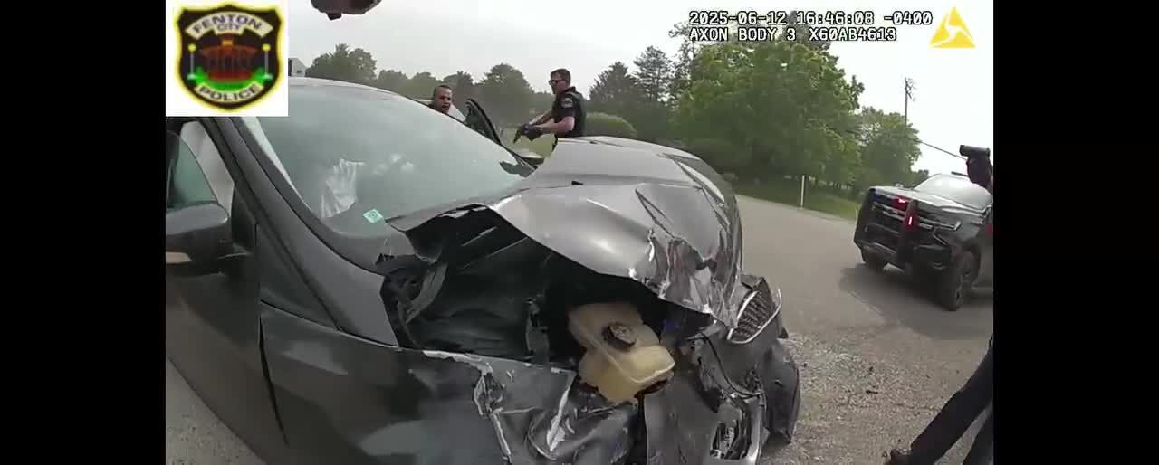 WATCH: Police chase with stolen car in Livingston Co. ends in 2-vehicle ...