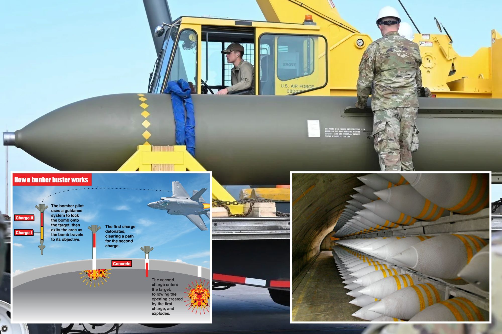 15-ton mega-bomb needed to destroy Iran’s last nuclear facility – here ...