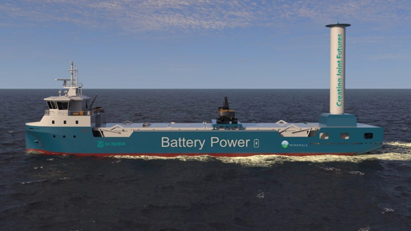 GC Rieber Shipping secures grant for developing electric freight carrier