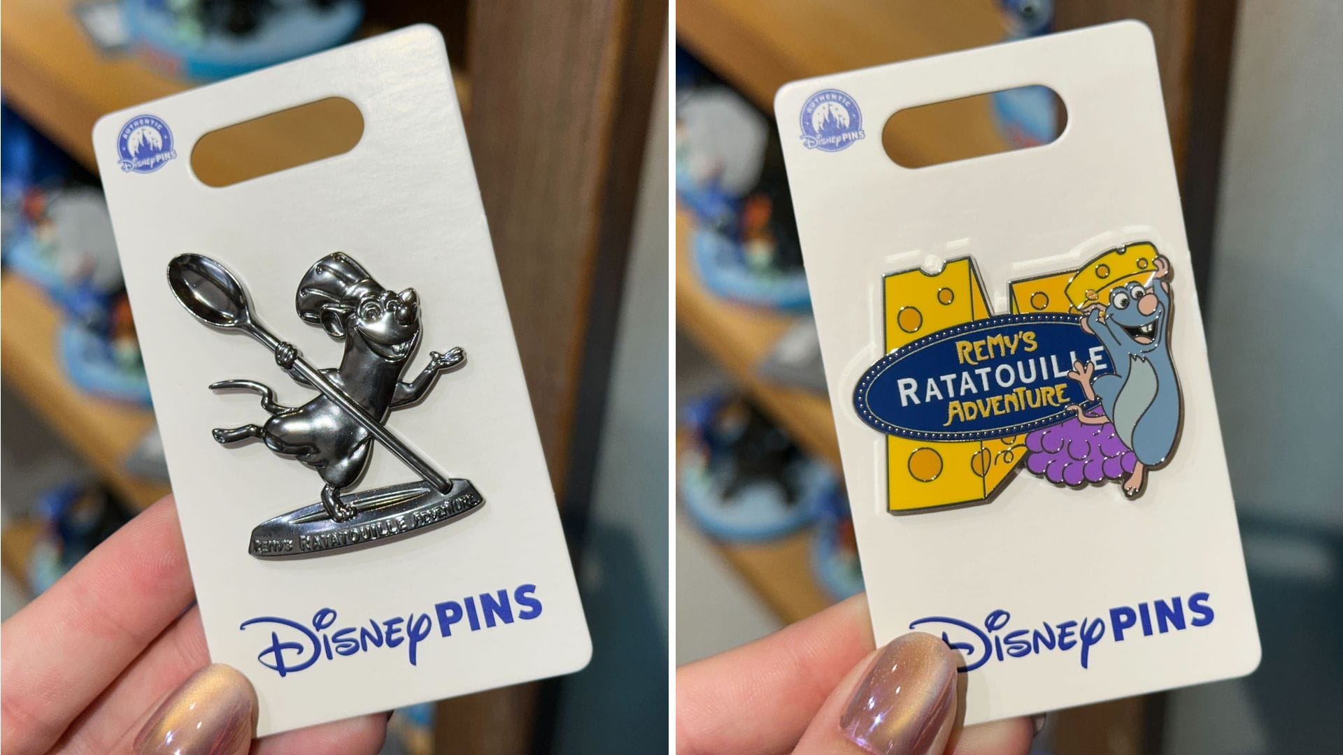 Two New Remy's Ratatouille Adventure Pins at Walt Disney World