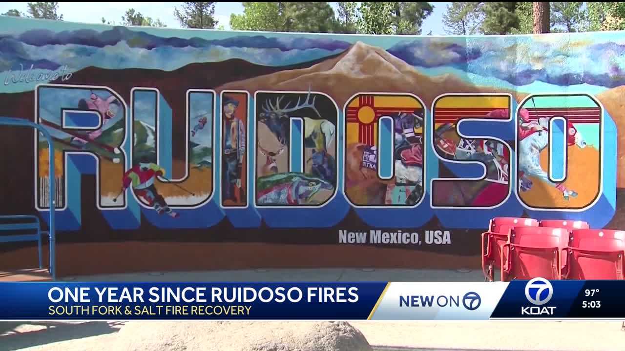 Mayor says village of Ruidoso is recovering well, one year after fires