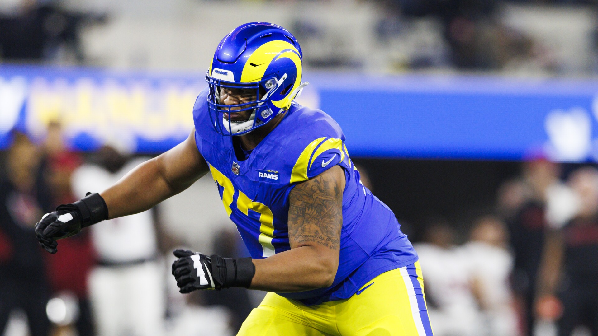 Rams have no timeline for LT Alaric Jackson's return from blood clots