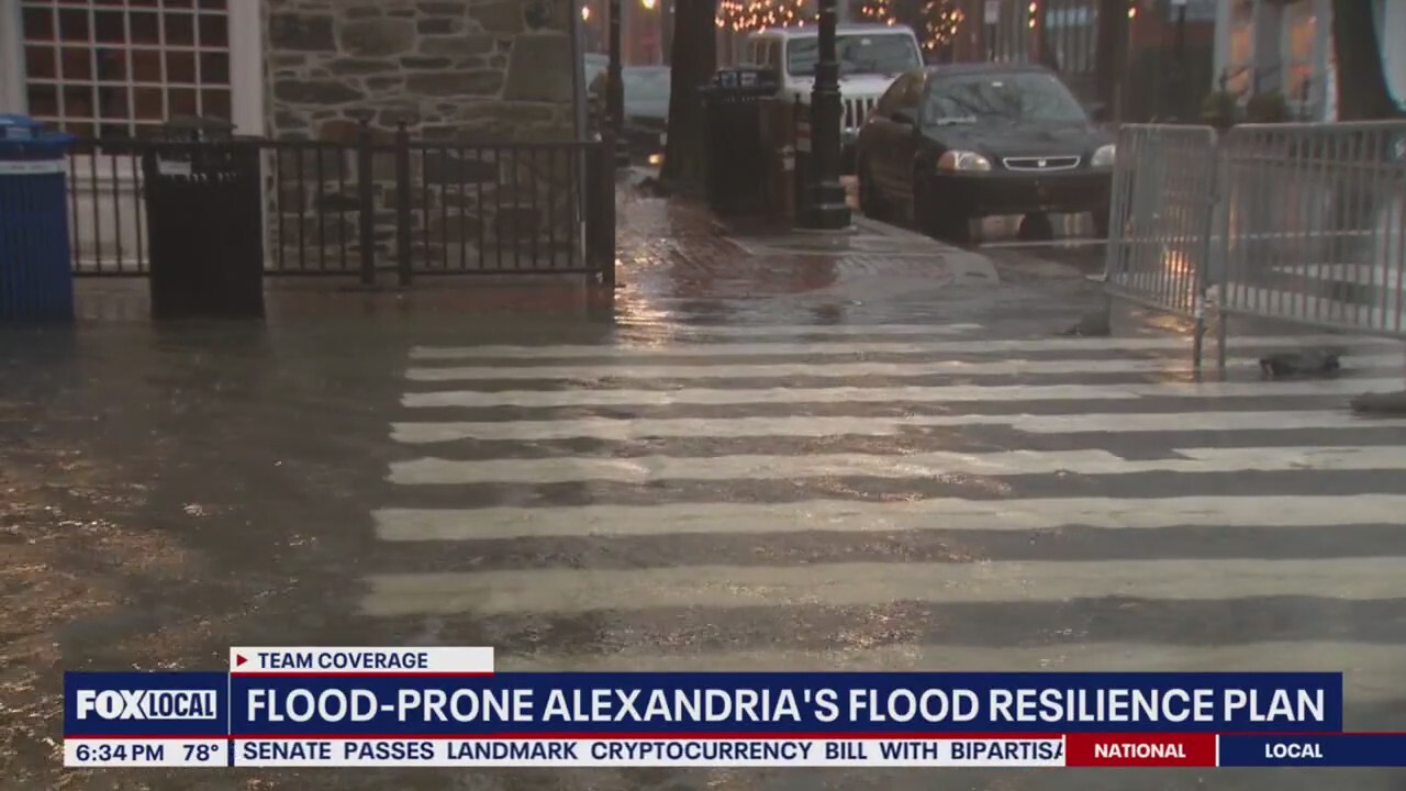Alexandria officials developing plan to reduce flooding in Old Town
