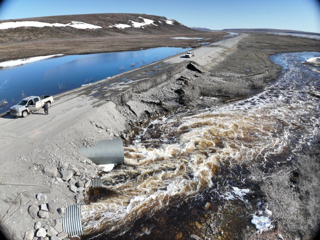 Dalton Highway washout: Challenges create repair timeline uncertainty ...