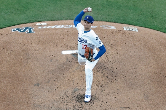 ＜大リーグ＞最高球速161キロ、663日ぶりの「投手」大谷