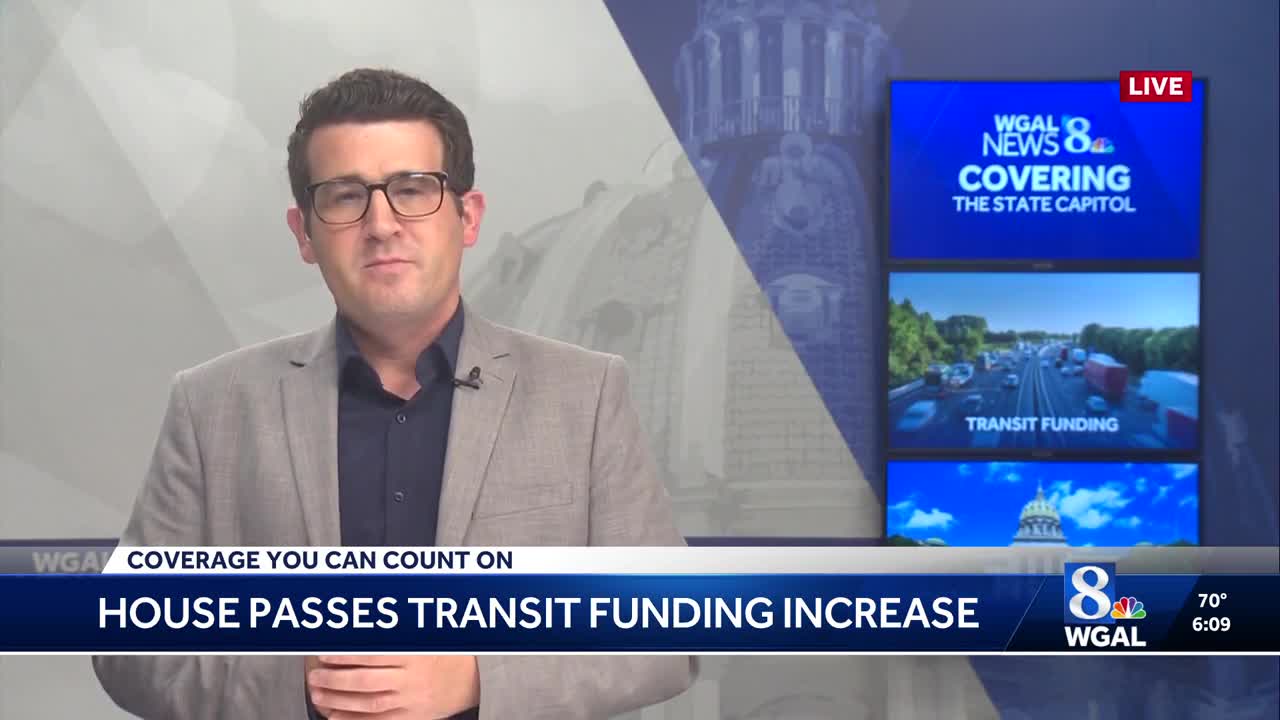 Pennsylvania House passes bill shifting more sales tax dollars to transit