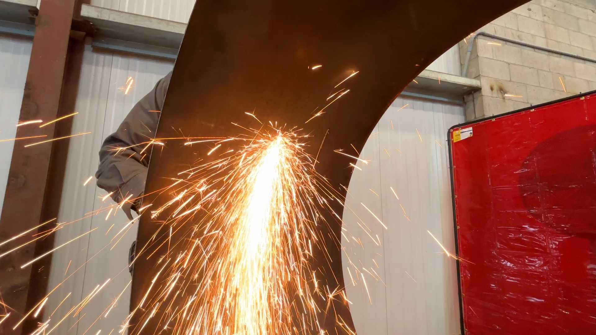 Escape at Dannemora: Jeffords Steel demonstrates cutting out of steel ...