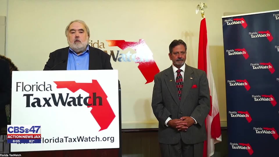 Florida TaxWatch encourages veto of funding for several local projects