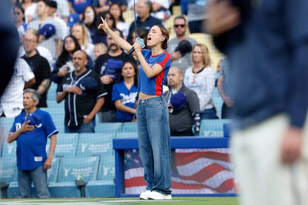 Singer Nezza's battle for belonging: Why her national anthem at Dodgers ...