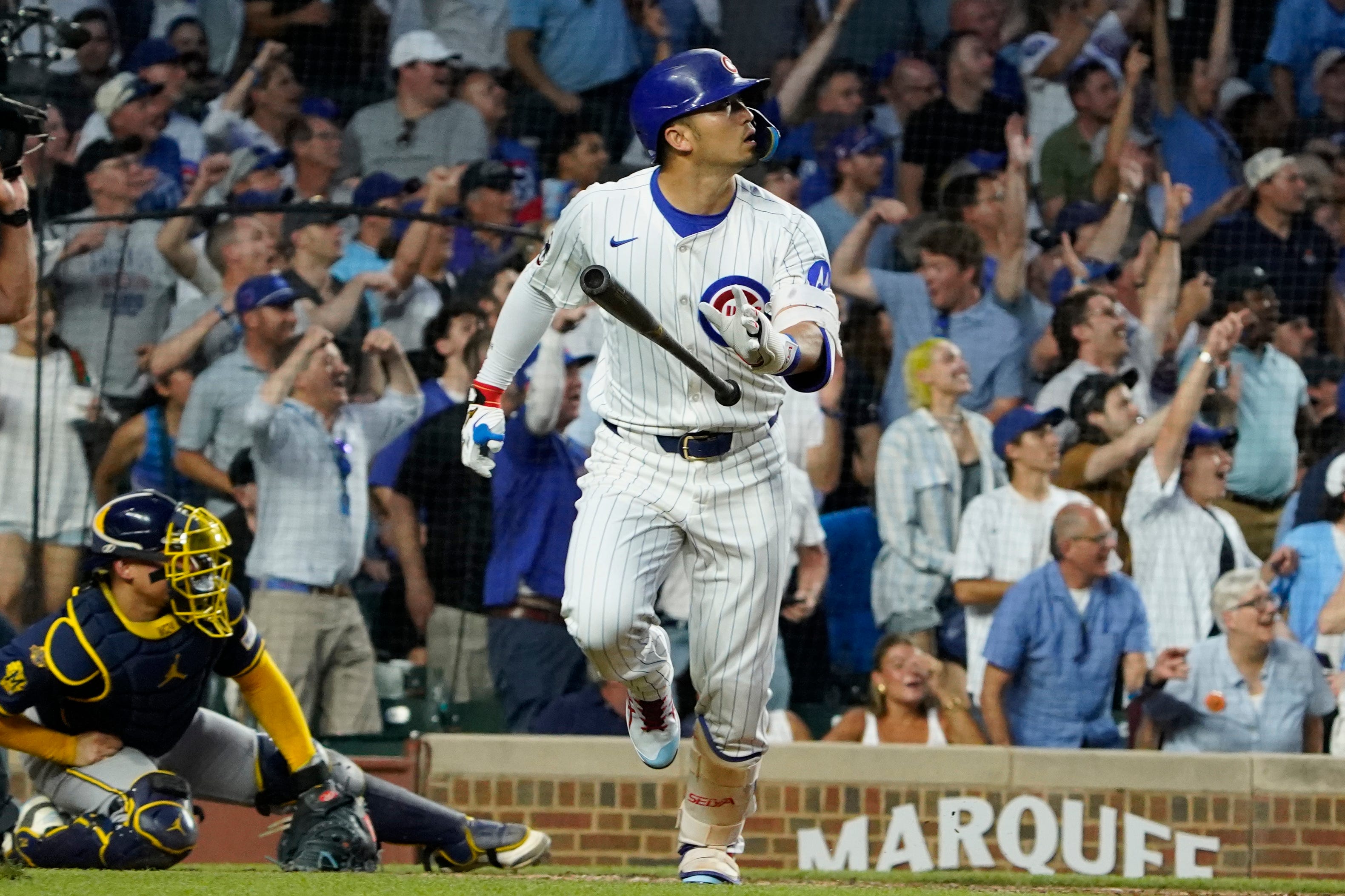 Cubs 5, Brewers 3: First-place Cubs send a message to Milwaukee in ...