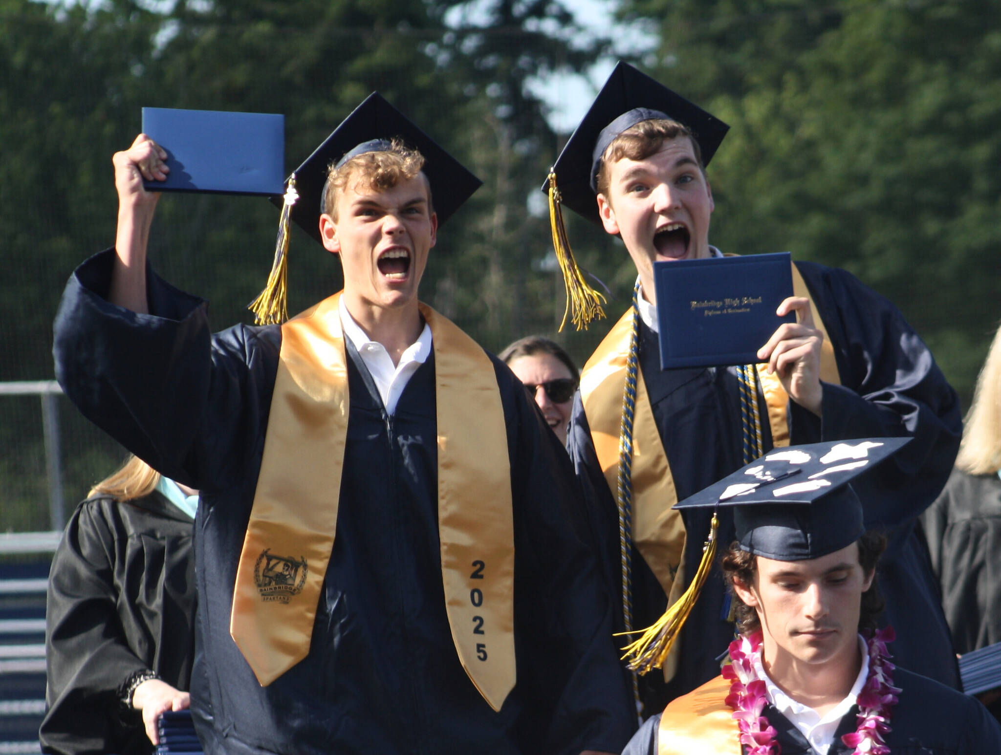 Bainbridge High’s 110th graduating class soaks it all in