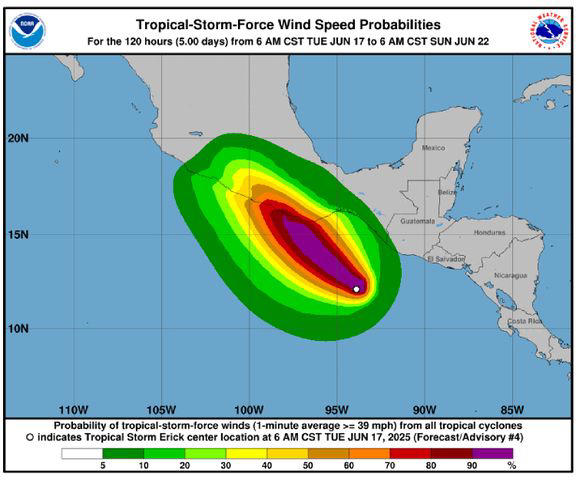 Tropical Storm Erick Forms and Could Soon Become a Major Hurricane ...