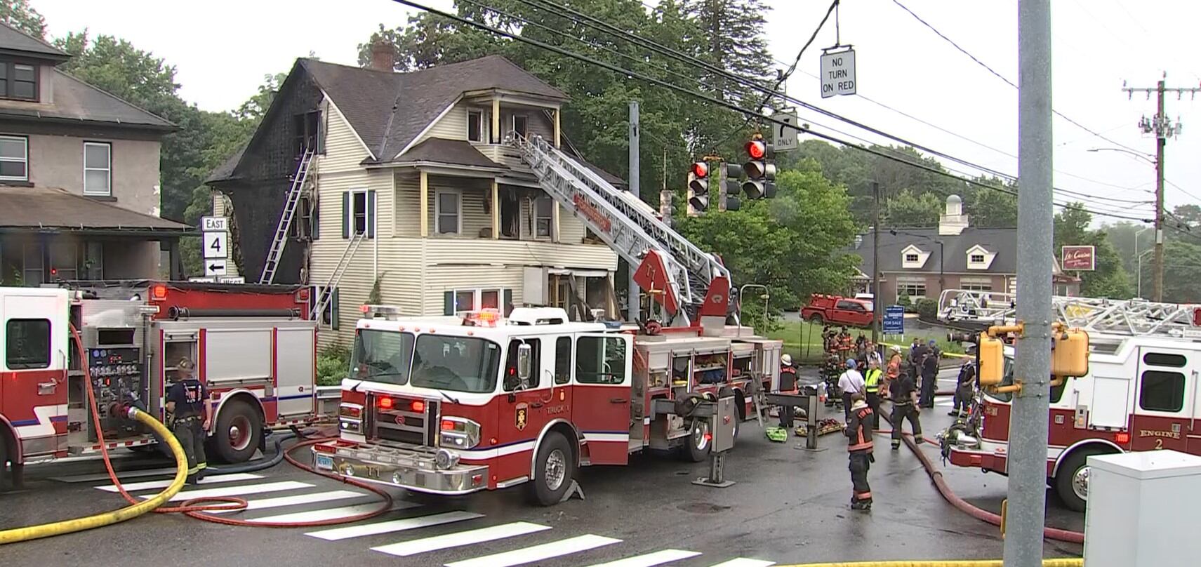 No injuries reported following fire at Torrington multi-family home