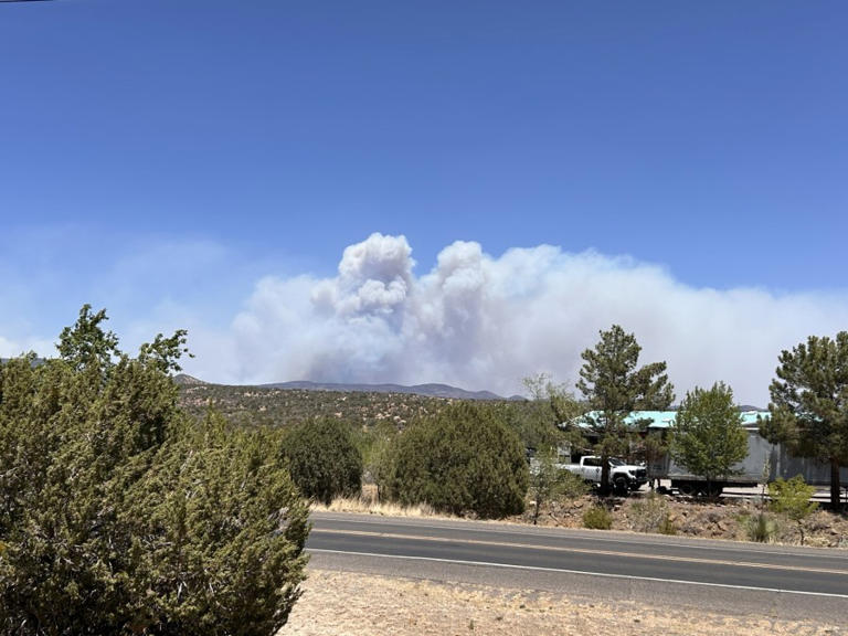Trout Fire stays at 24K acres, but conditions volatile