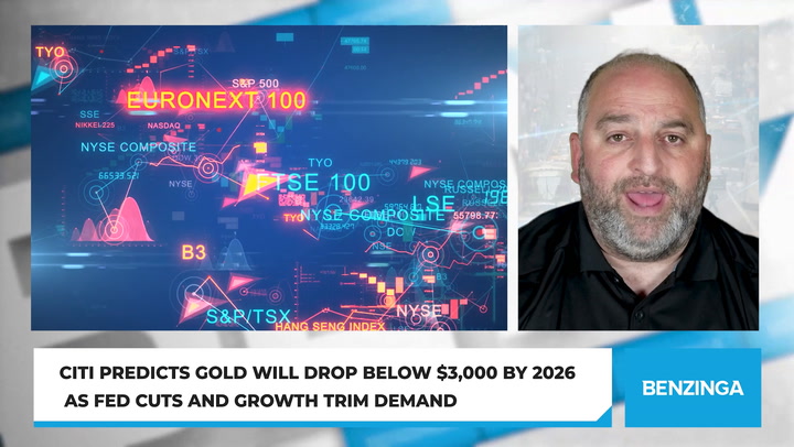 Citi Predicts Gold Will Drop Below $3,000 by 2026 as Fed Cuts and ...