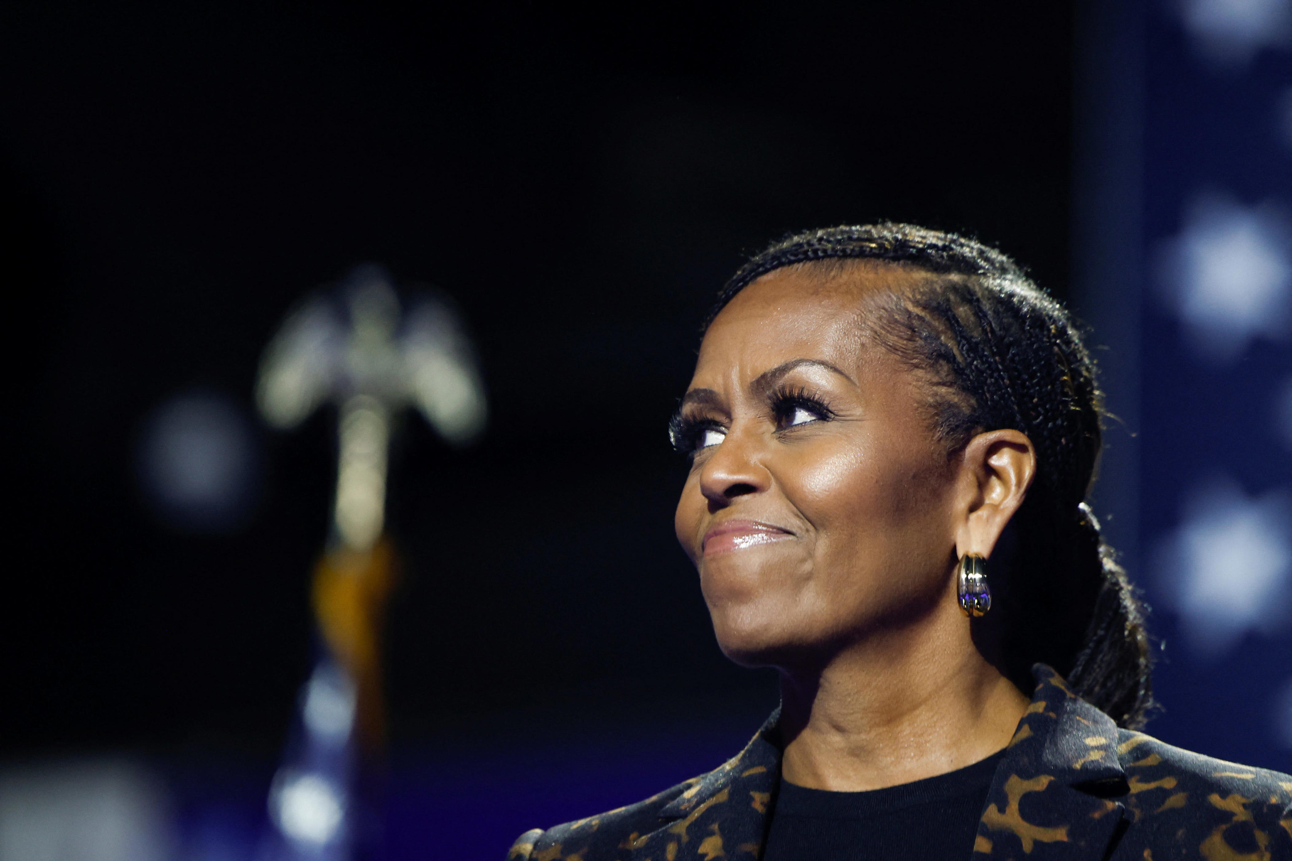 Michelle Obama thanks husband Barack Obama after disputing divorce rumors