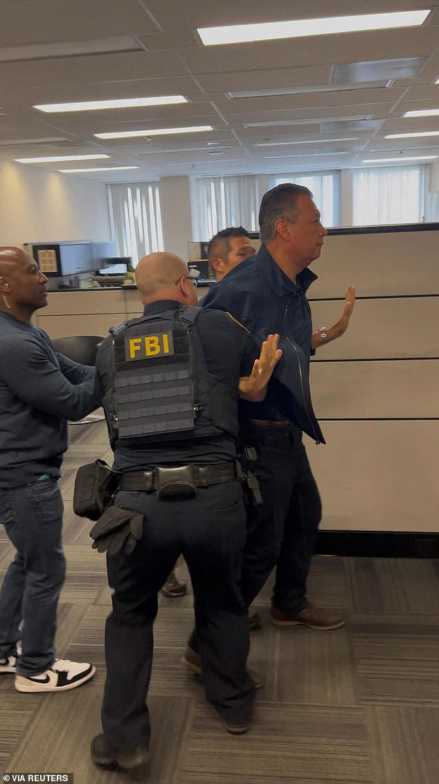 Alex Padilla ridiculed for 'fake crying routine' after dramatic arrest ...