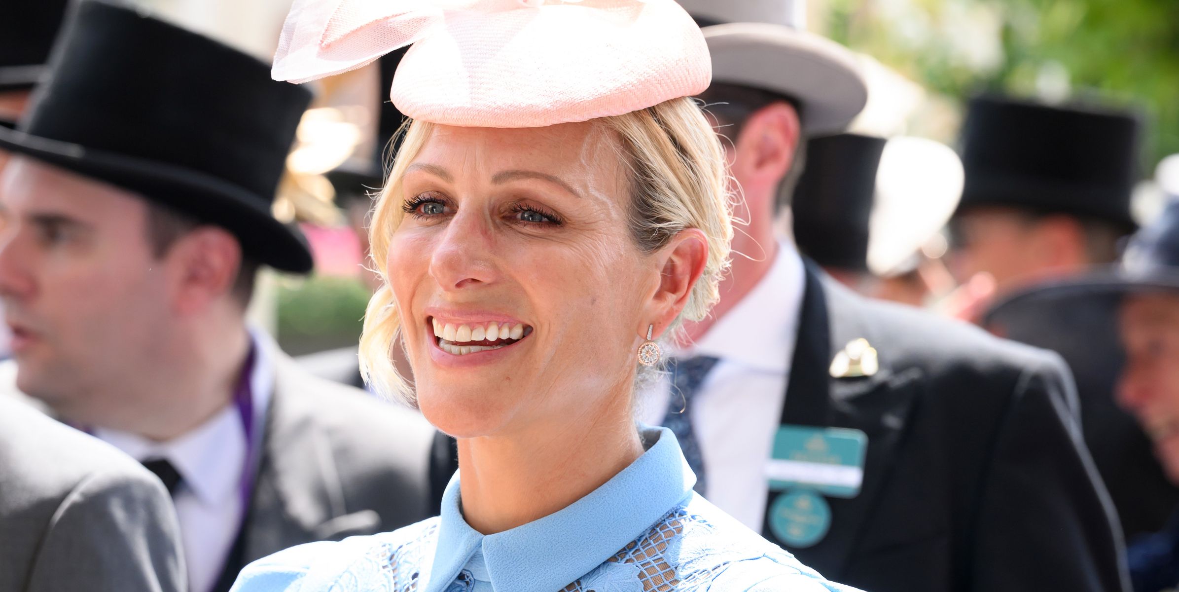 Zara Tindall’s Royal Ascot Dress Featured the Perfect Patch of Lace