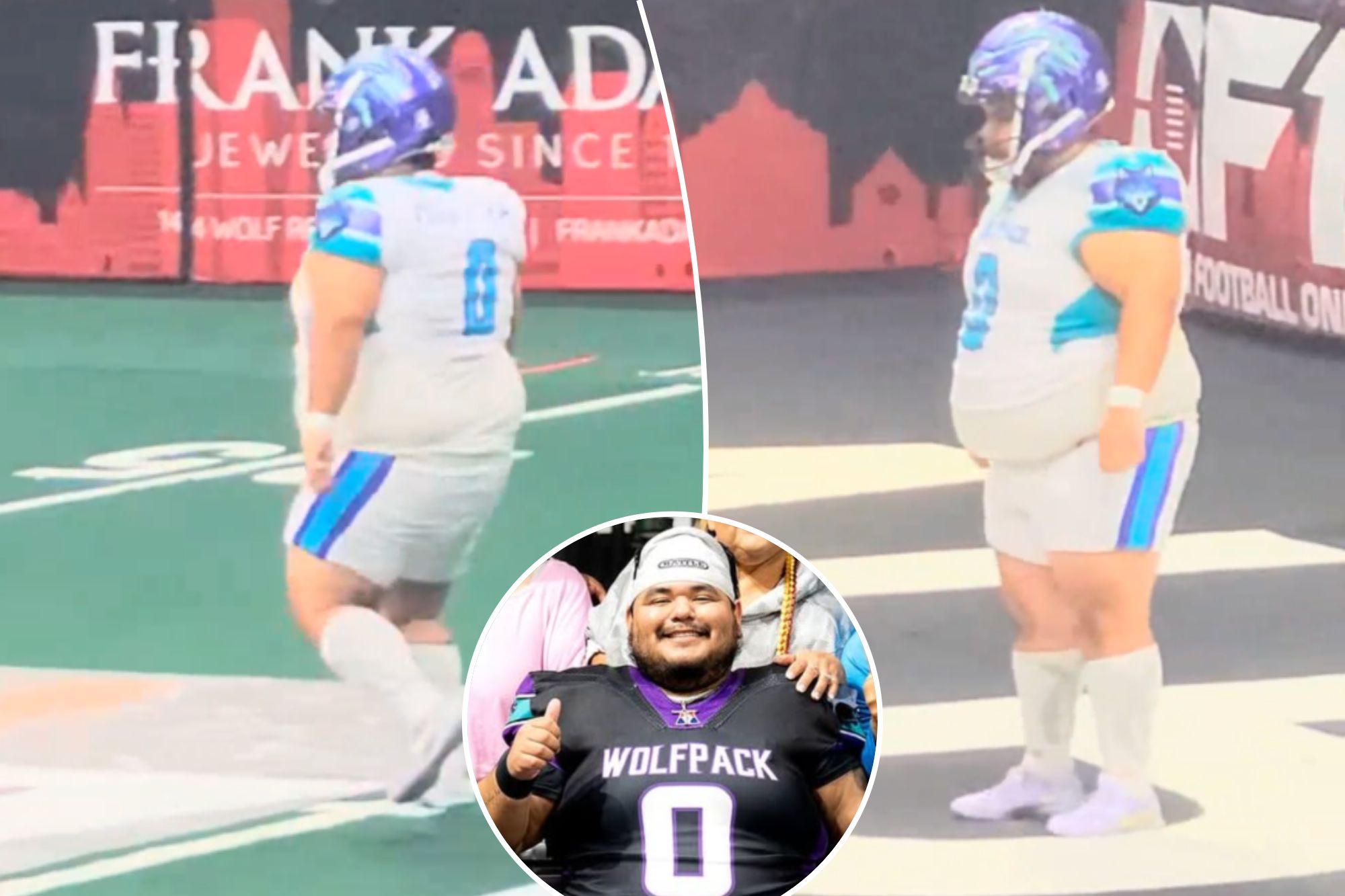 Meet Manny Higuera, the 270-pound arena league kicker going viral ...