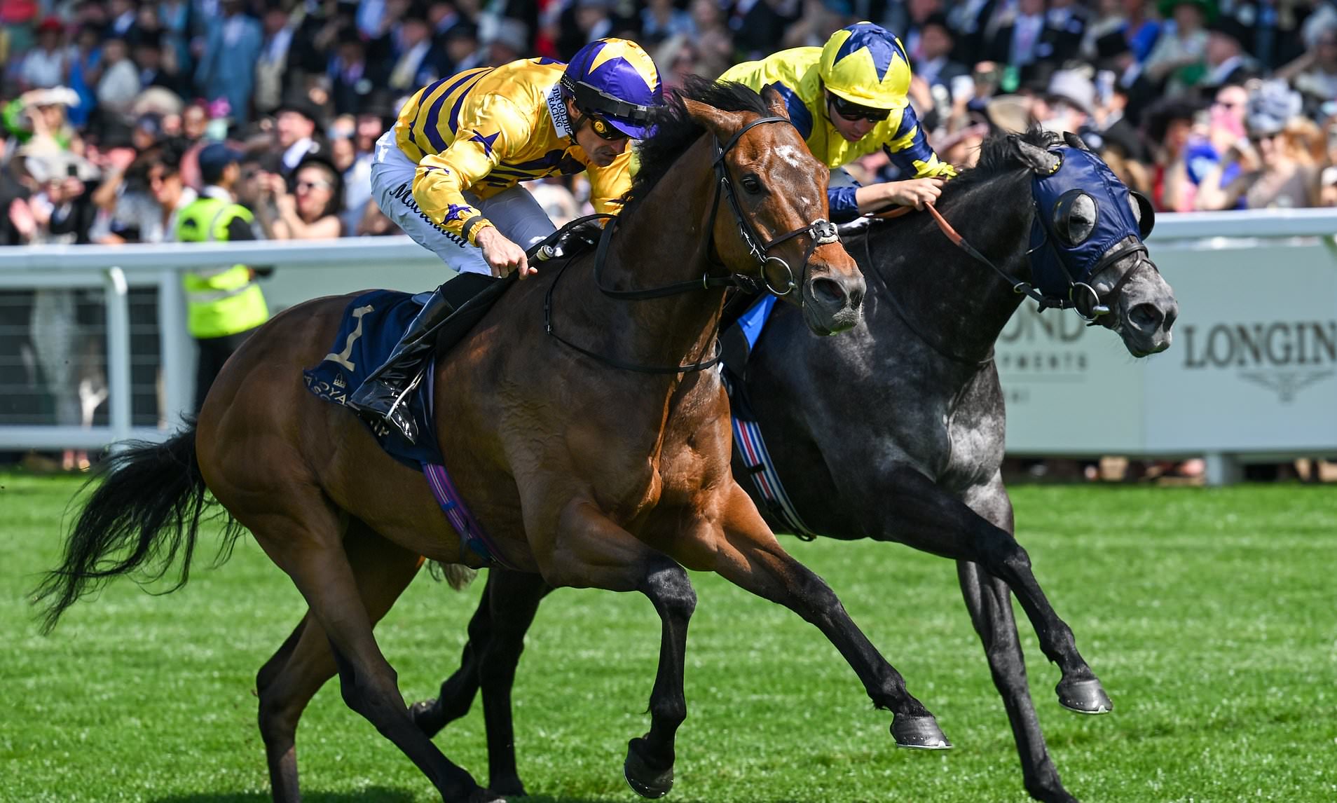 FOR KING AND COUNTRY: Joy for Jim Goldie as American Affair becomes the first Scottish-trained ...