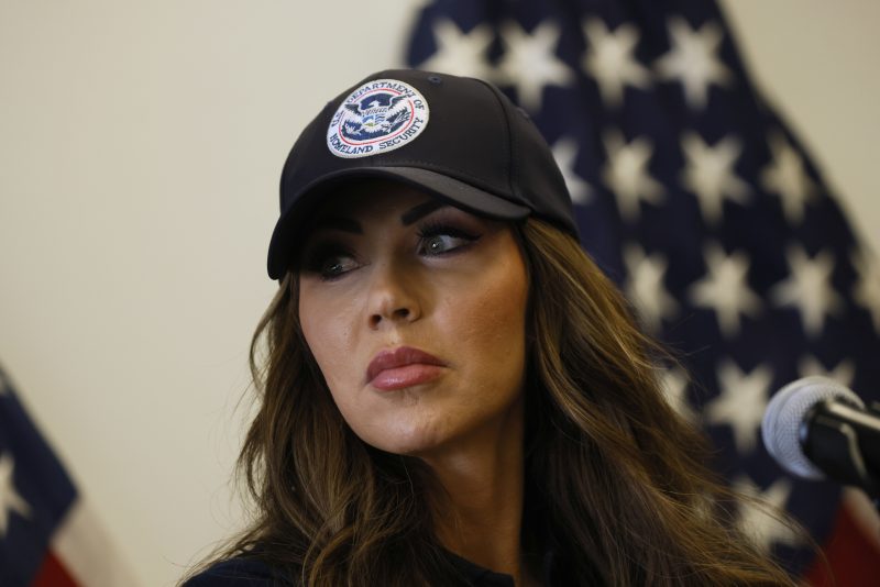 DHS Secretary Noem taken to hospital after allergic reaction