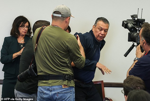 Alex Padilla ridiculed for 'fake crying routine' after dramatic arrest ...