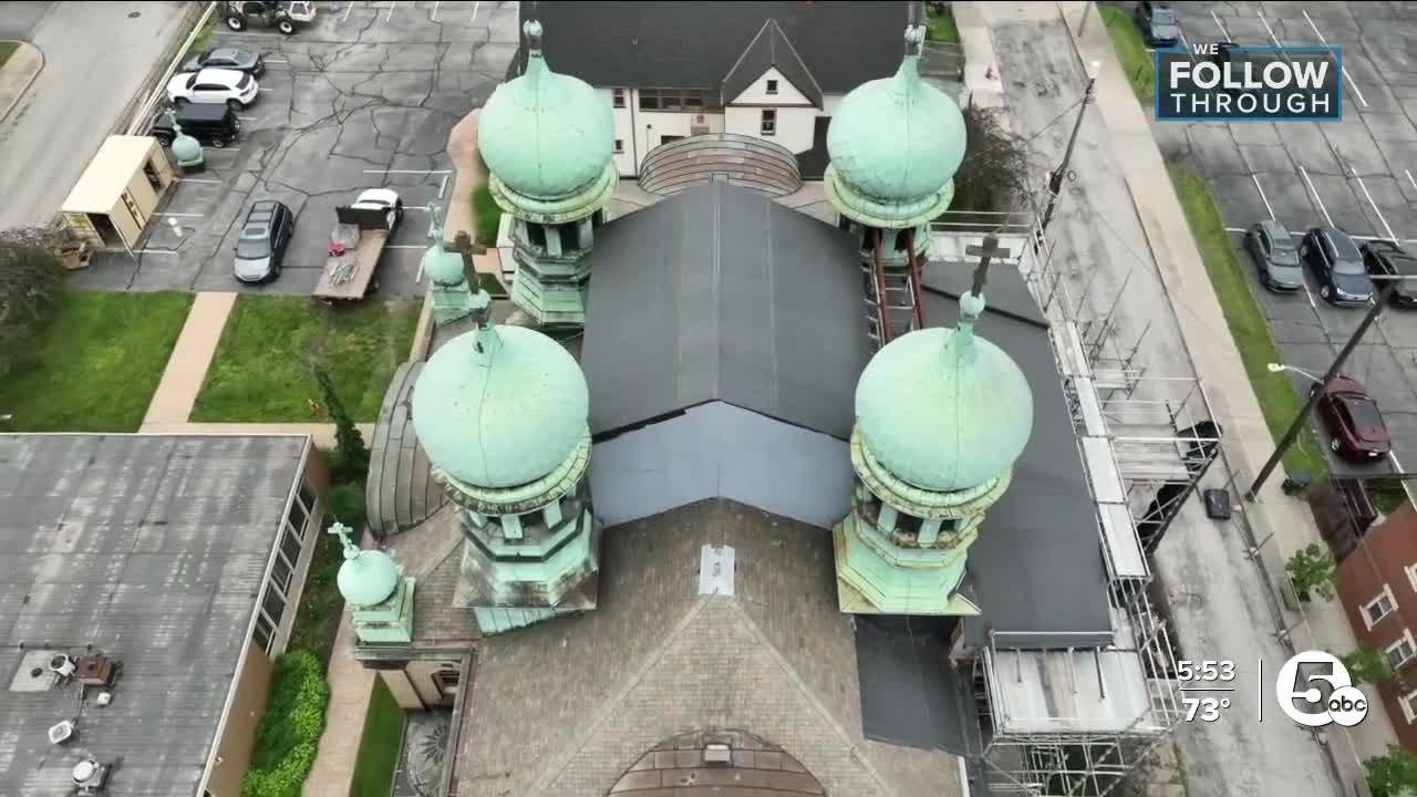 St. Theodosius Orthodox Cathedral's reconstruction in full swing