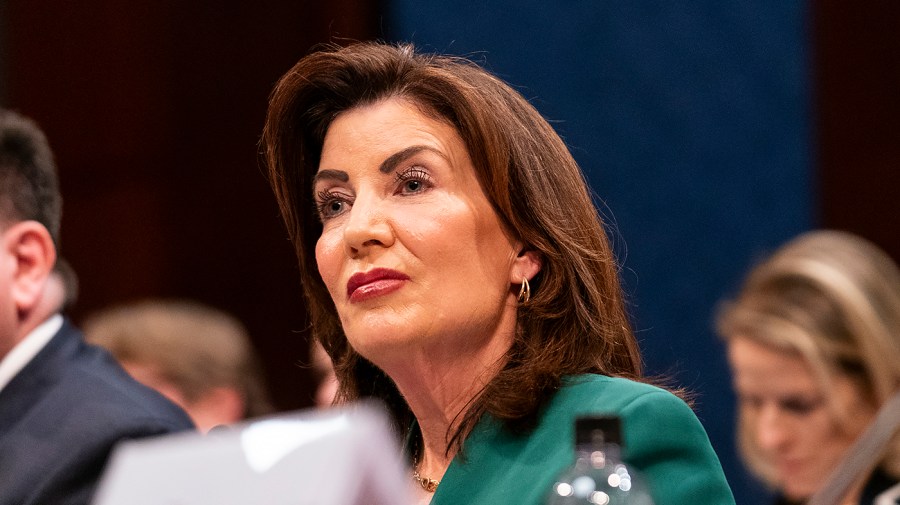 Hochul launches first digital ad, taking on Trump